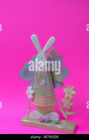 Easter Decoration on bright background. Soft focus. Copy space Stock ...