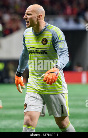 Atlanta, USA. 11th Mar, 2018. Atlanta United defender Greg Garza (4 ...