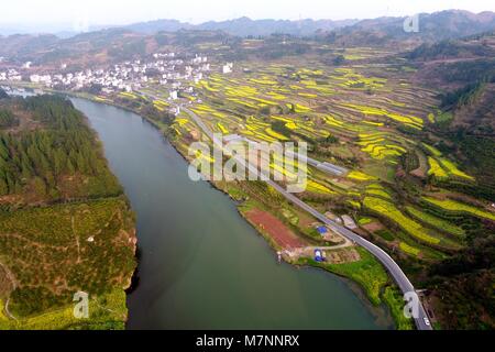 Xiangxi, Xiangxi, China. 12th Mar, 2018. Xiangxi, CHINA-12th March 2018 ...