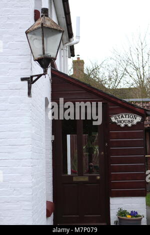 The old Station House which still remains at the site of the old ...