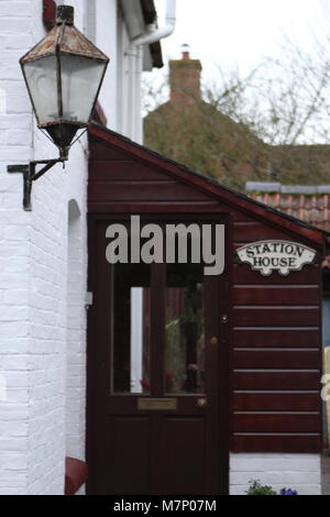 The old Station House which still remains at the site of the old ...