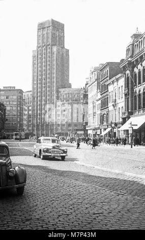 The Boerentoren, "Farmers' Tower", the KBC Tower, an historic high-rise ...