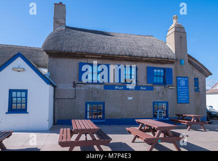 The Start Bay Inn pub at Torcross, Start Bay in Devon is famous for it ...