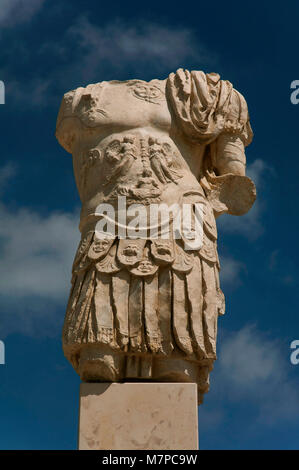 Torreparedones Iberian-Roman Archaeological Park, roman statues in the ...