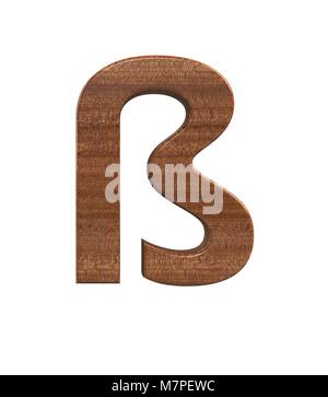 Font polished mahogany special character ALT35 render Stock Photo - Alamy