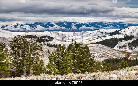 Lemhi Pass Bitterroot Mountains Montana Stock Photo - Alamy