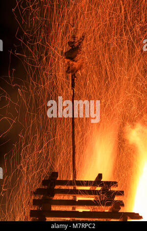 witches, witch-hunt, burning of witches in Derenburg (Harz mountain ...