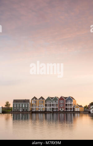 Colorful houses in Houten, The Netherlands Stock Photo - Alamy