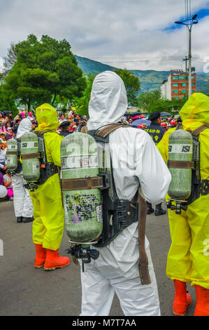 Portrait of a group of firefighters standing and walking brave and ...