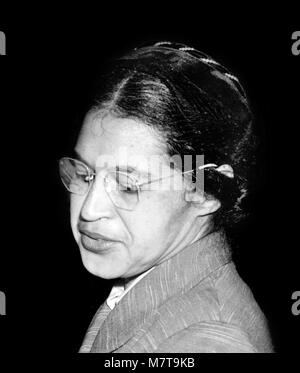 ROSA PARKS (1913-2005) American civil rights activist. Police mug shot ...