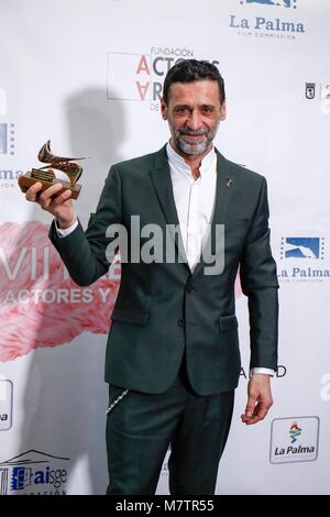 Nacho Fresneda attends during XXVII Premios Union de Actores y Actrices ...