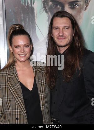 Tove Lo, Charlie Twaddle at the Premiere of Warner Bros' "Tomb Raider ...