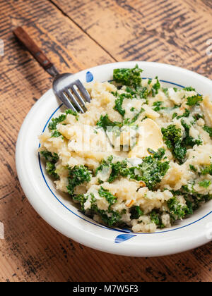 Homemade Colcannon. Irish Mashed Potatoes St Patrick day food Stock ...