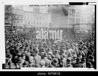 A photograph of Alexander Berkman at Union Square, New York City, on ...