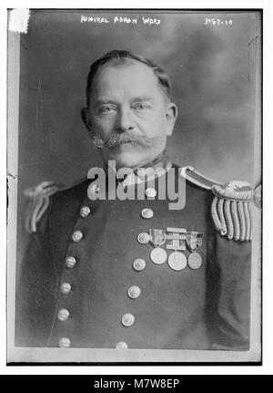 A portrait of Admiral Aaron Ward of the United States Navy, captured by ...