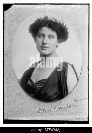 A portrait of Inez Milholland, a prominent suffragist and women's ...
