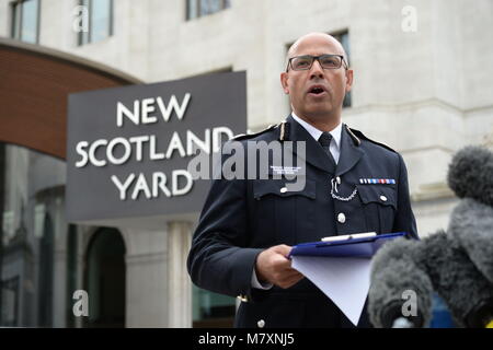 UK's head of counter-terrorism policing Neil Basu, speaking at Scotland ...