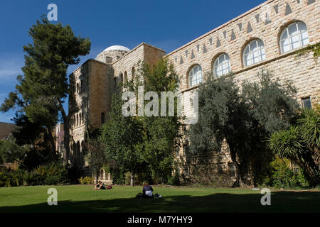 The original building of the Hebrew University of Jerusalem which ...