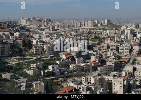 View of Anata a Palestinian town in the Jerusalem Governorate ...