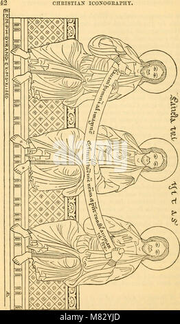 A 1851 work on Christian iconography, examining the history and ...