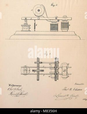 This collection includes patents granted to Thomas A. Edison between ...
