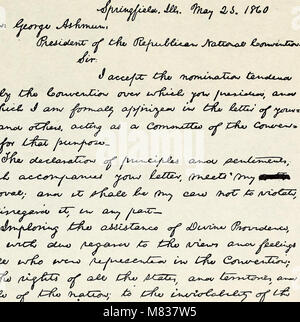 The 1906 collection of Abraham Lincoln's complete works compiles ...