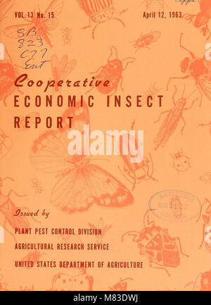 The 1963 Cooperative Economic Insect Report provides detailed analysis ...