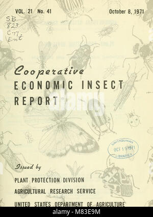 Cooperative economic insect report (1971) (20508796279 Stock Photo - Alamy