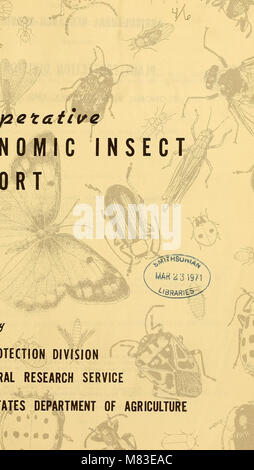 Cooperative economic insect report (1971) (20072743544 Stock Photo - Alamy