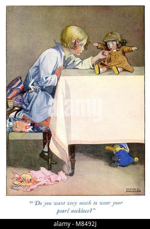 Honor Charlotte Appleton vintage illustration Stock Photo - Alamy