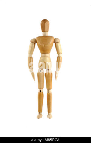 A wooden manikin Stock Photo - Alamy