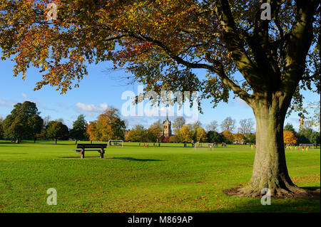South Inch park and St Leonards in the Fields Church Perth Scotland ...