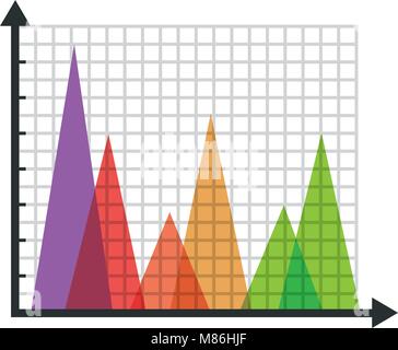 cartesian plane with statistics graphic Stock Vector Image & Art - Alamy
