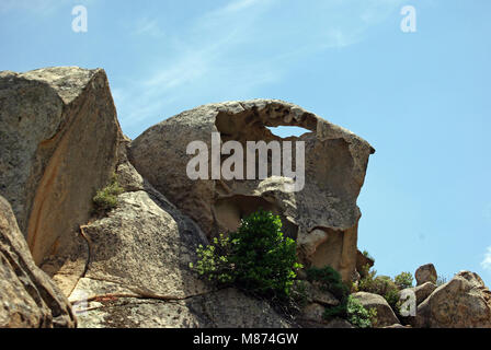 Sardinian typcal granite: The Valle della Luna (Moon valley) near ...