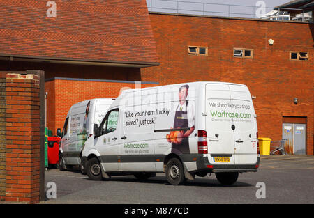 waitrose supermarket in burgess hill west sussex Stock Photo - Alamy