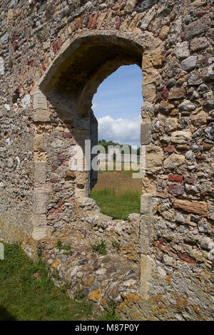 The medieval Fransican friary known as 'Dunwich Greyfriars'. Dunwich ...