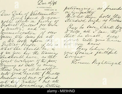 This 1913 biography of Florence Nightingale chronicles her life ...