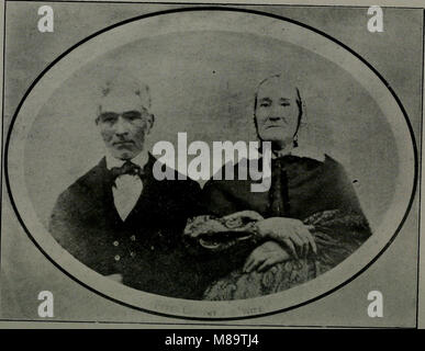 This 1906 genealogy work traces the family history of the Current and ...