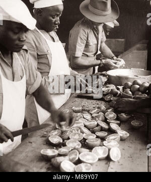 1940s East Africa -army cooks at work Photograph by a British army ...
