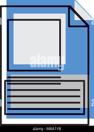 moved color office business document paper information vector ...
