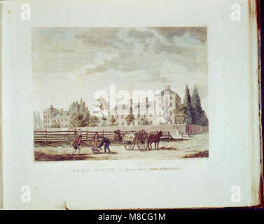 Alms House in Spruce Street, Philadelphia Stock Photo - Alamy