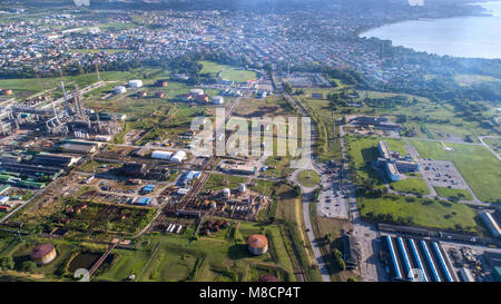 Petrotrin Oil Refinery Trinidad & Tobago Stock Photo - Alamy