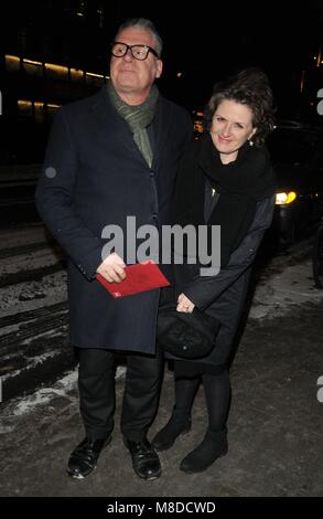 Mark Kermode and Linda Ruth Williams arriving for the BAFTA television ...