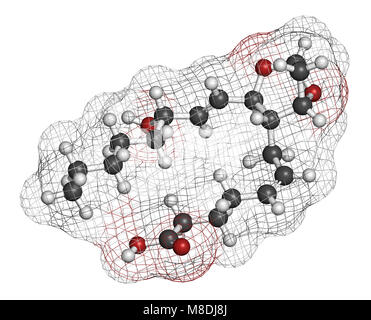 Thromboxane A2 (TXA2) molecule. 3D rendering Stock Photo - Alamy