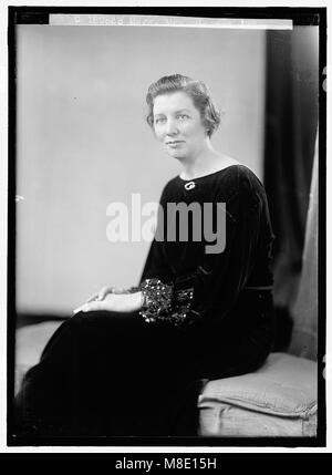 A portrait of Mrs. George Marx, capturing her likeness in a detailed ...