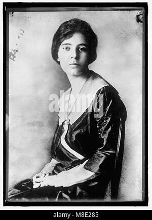 A portrait of Alice Paul, a prominent leader in the women's suffrage ...