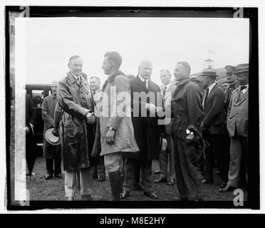This photograph captures President Calvin Coolidge visiting Howard ...