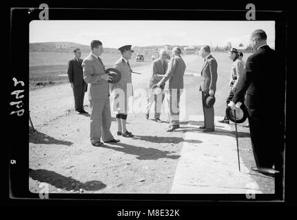 The return of Sir Harold MacMichael, the British High Commissioner for ...