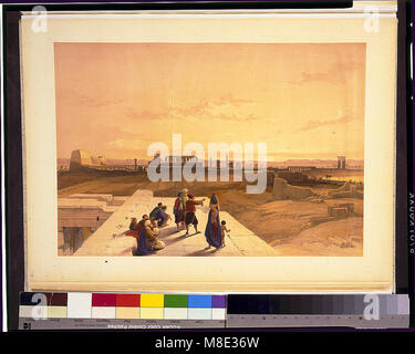 David Roberts' 'Karnak' painting depicts the ancient Egyptian ruins of ...