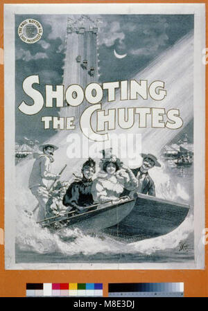 A photograph capturing the Chutes amusement ride at Riverview Park in ...